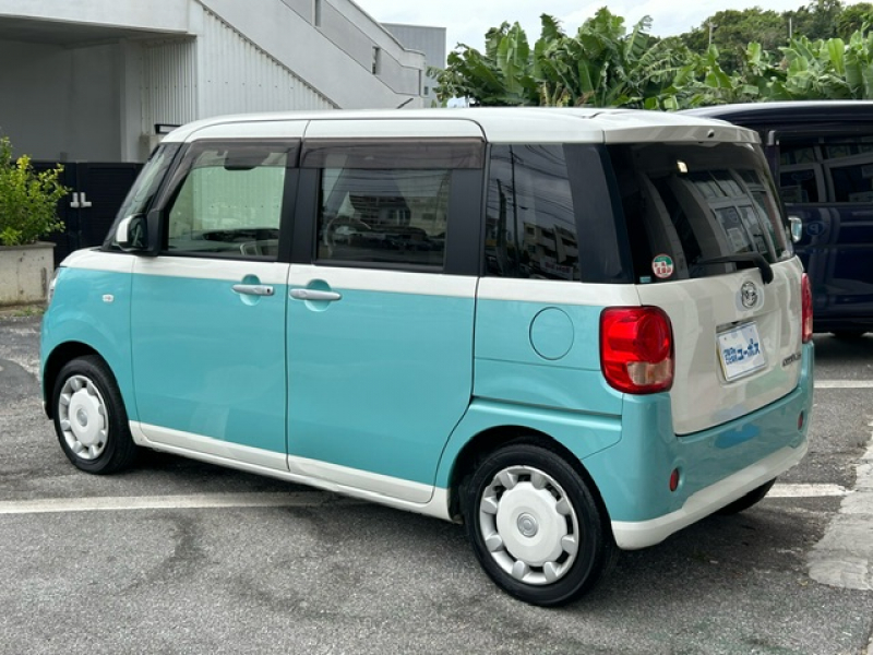 ダイハツ ムーブキャンバス X SAII ETC レーダブレーキ オートマハイビーム コーナーセンサー バックカメラ 純正Bluetoothオーデ 中古車 情報 | ユーポス 知花店